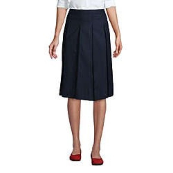 Lands' End | Skirts | Lands End Womens School Uniform Btk Box Pleat ...